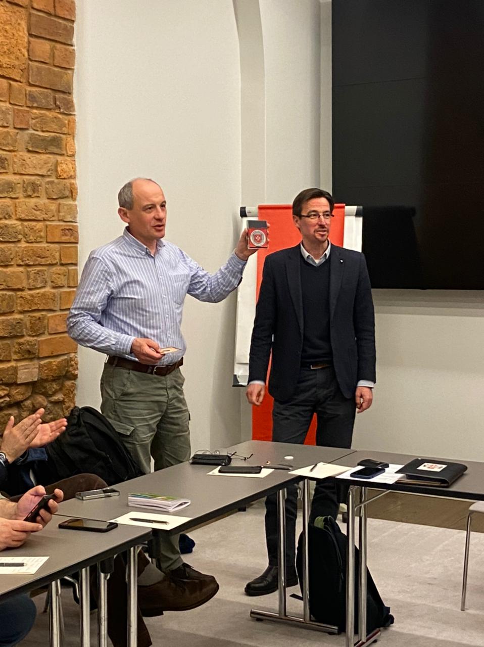 Visit of the international delegation of the Sovereign Order of Malta ...